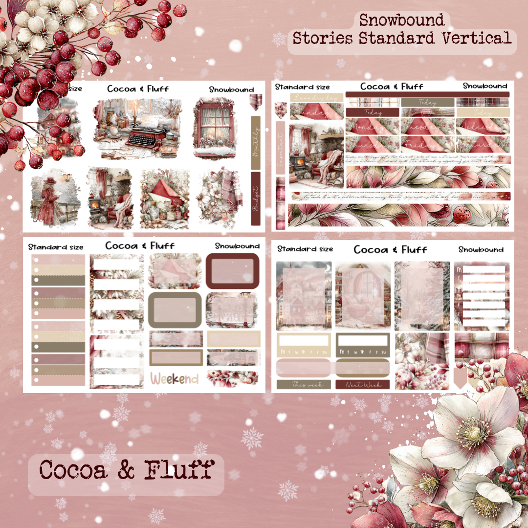 Snowbound Stories Standard Vertical – Cocoa & Fluff